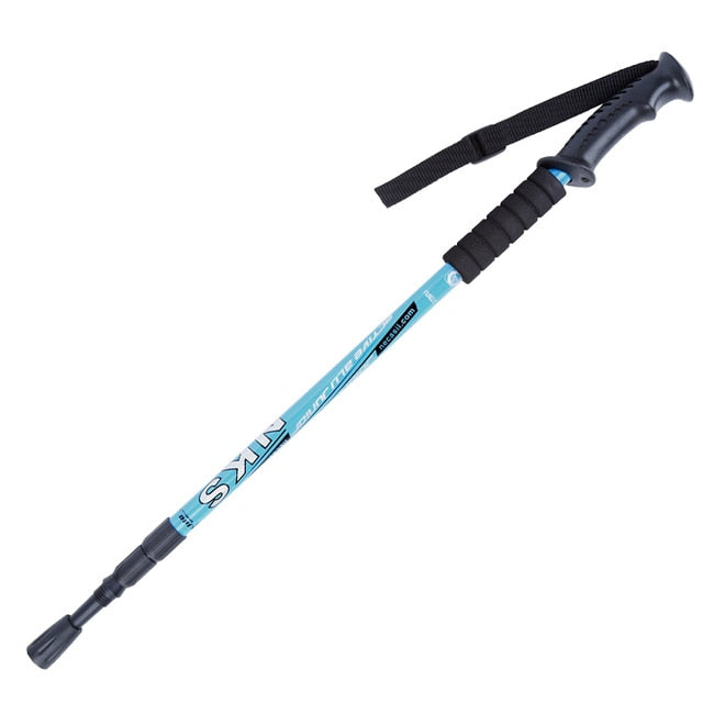 Adjustable antishock trekking and hiking walking stick – LifeOutdoor